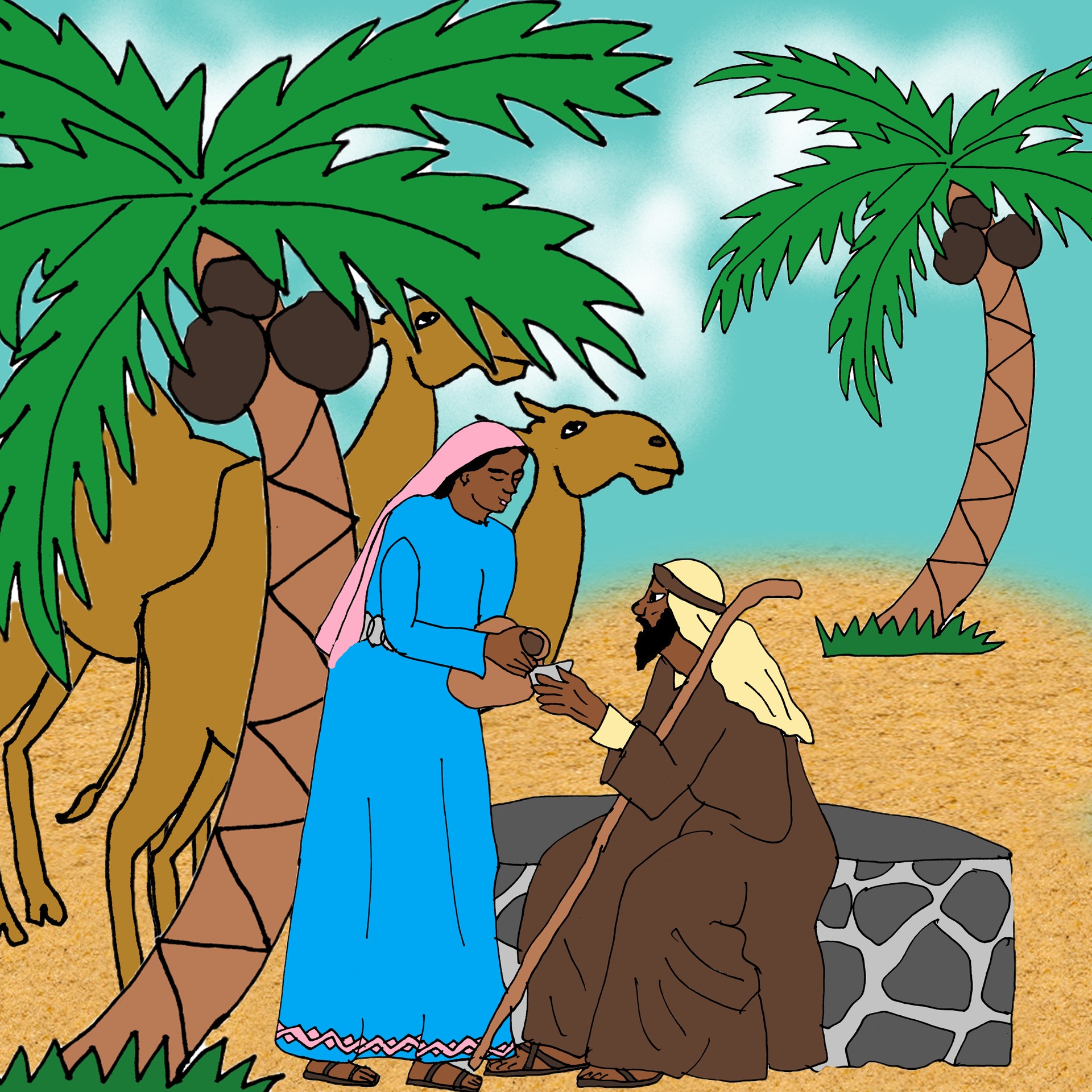 Isaac and Rebecca – Teach Grow Sow