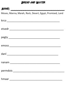 Bread and Water – Teach Grow Sow