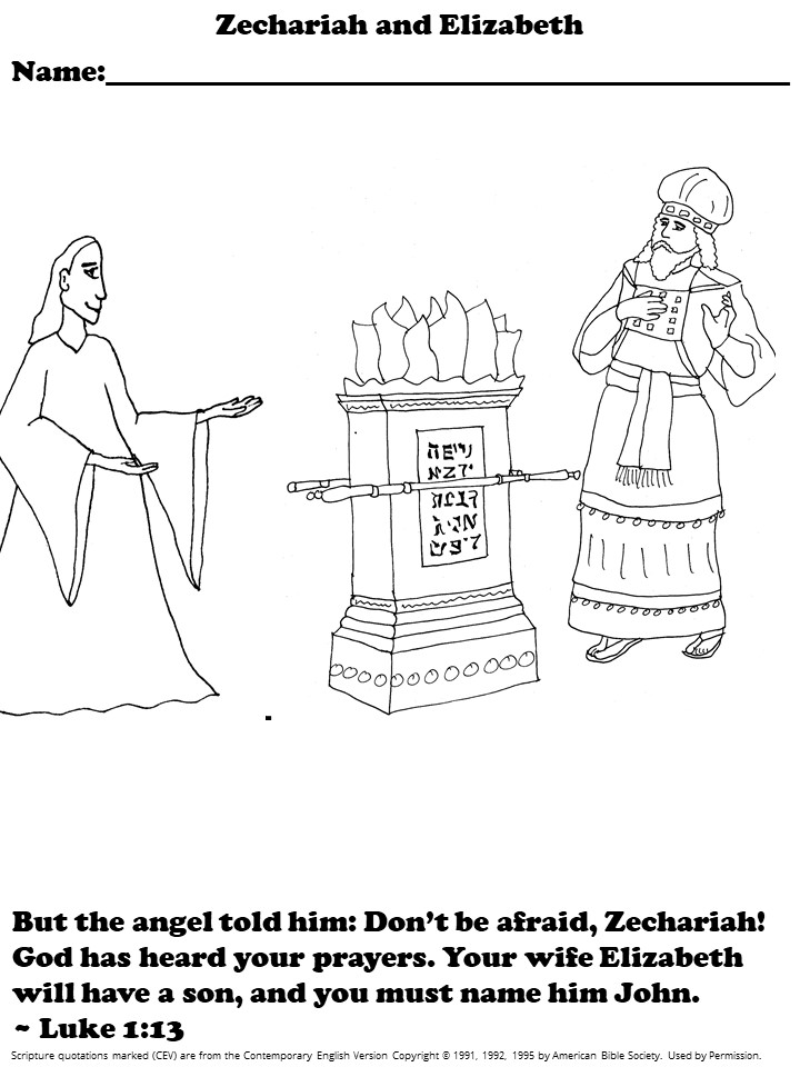 Zechariah and Elizabeth – Teach Grow Sow