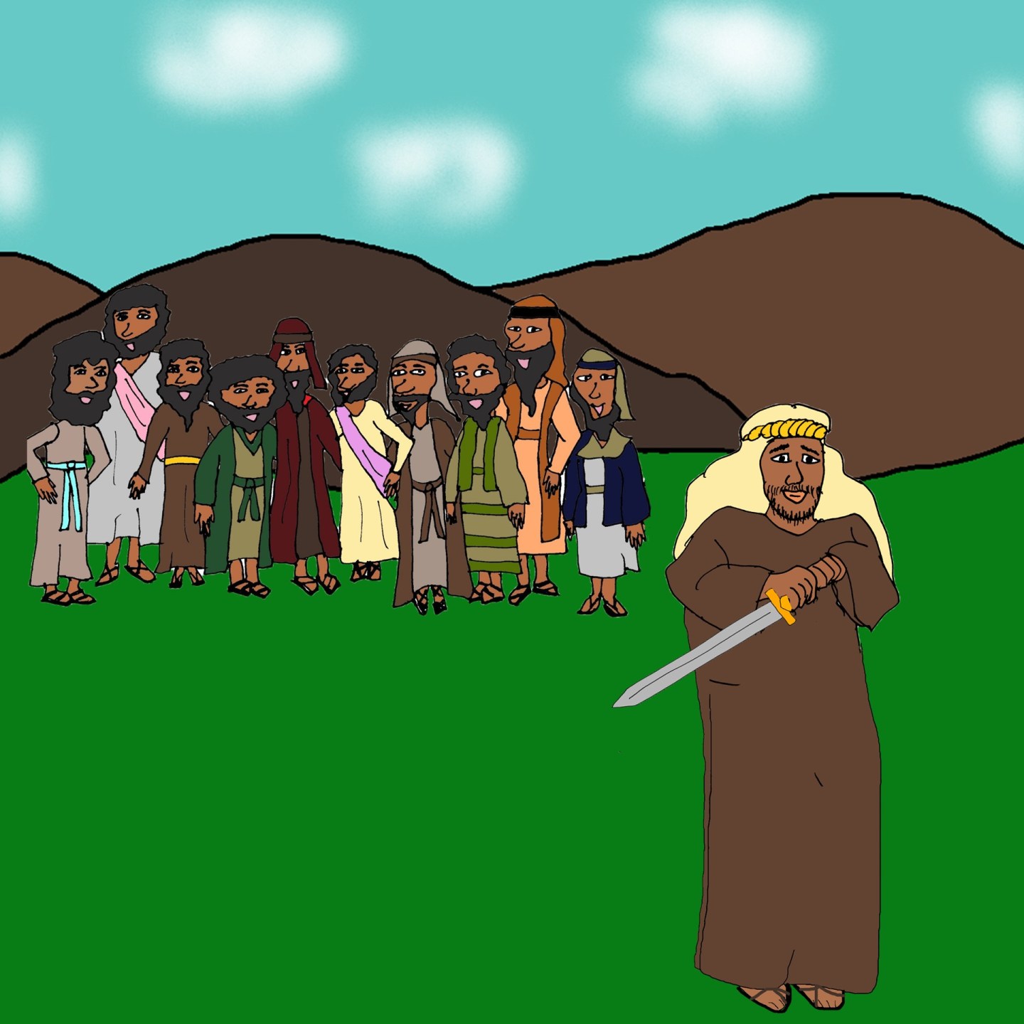 Gideon at the River – Teach Grow Sow