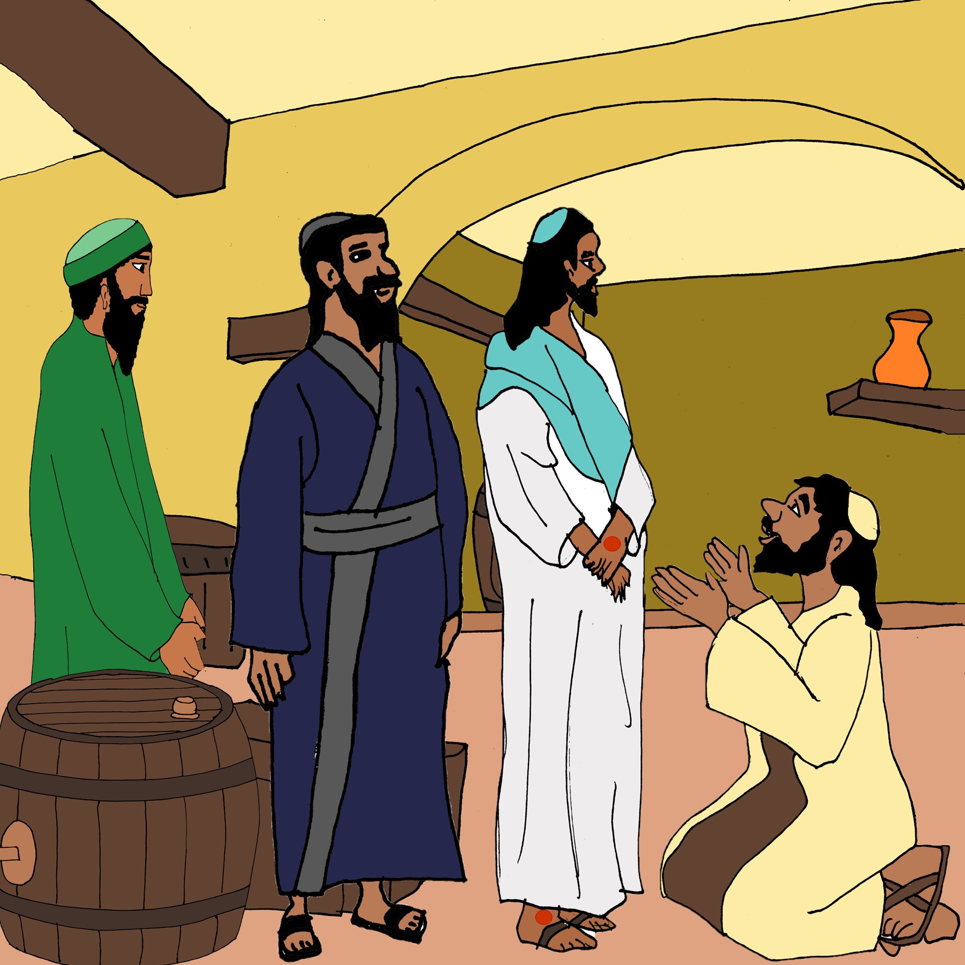 Jesus Appears to Disciples – Teach Grow Sow