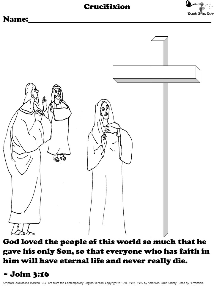 Crucifixion – Teach Grow Sow