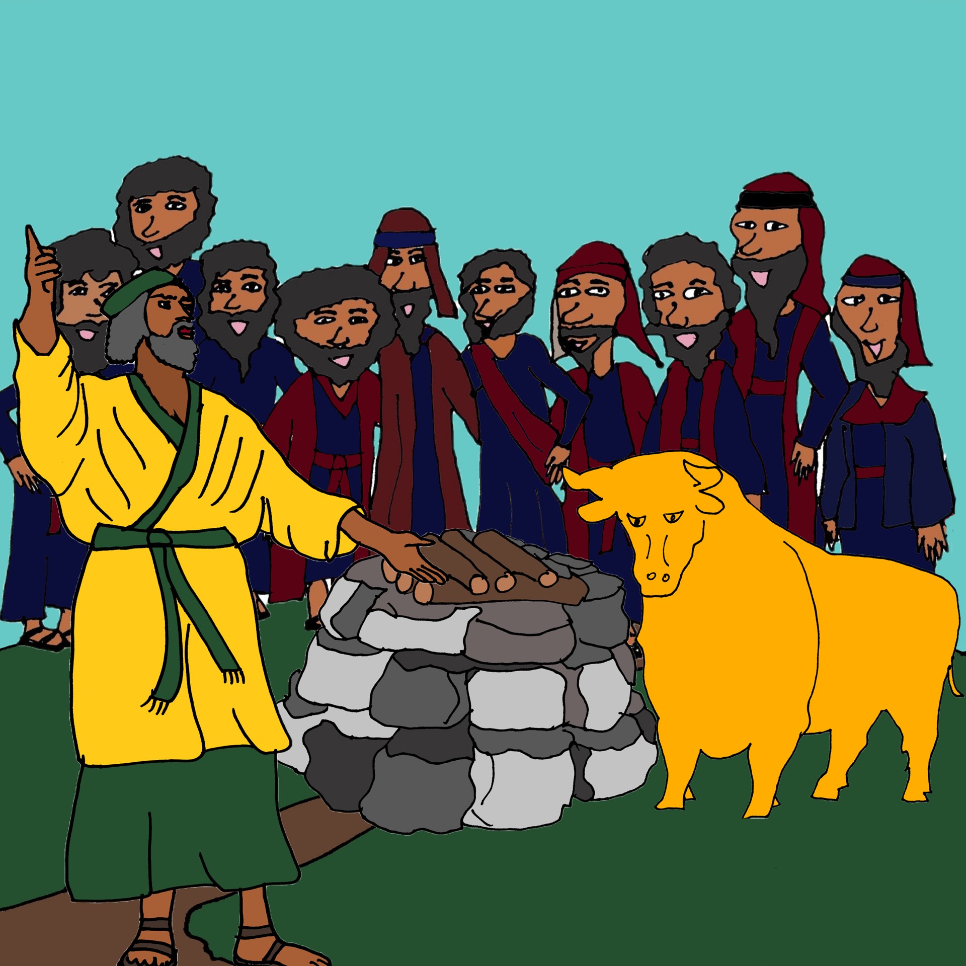 Elijah and Ahab – Teach Grow Sow