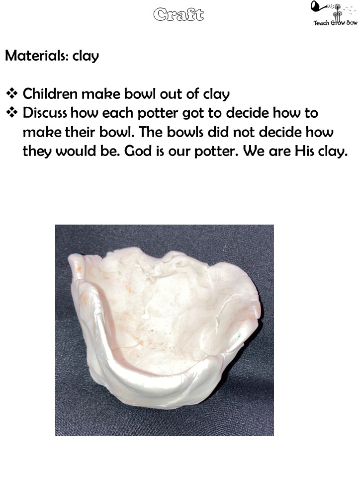 Jeremiah – Teach Grow Sow