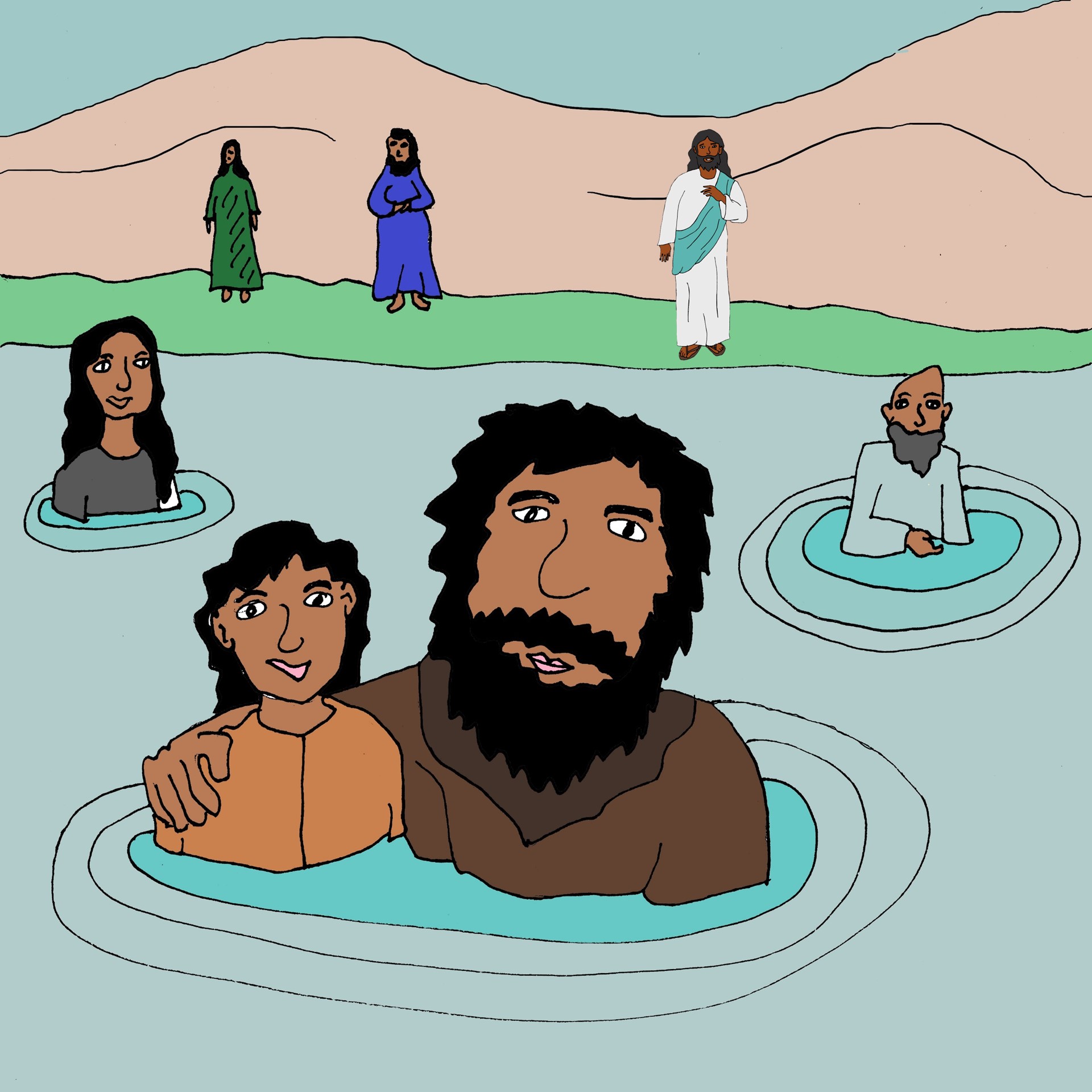 Jesus Calls the 12 Disciples – Teach Grow Sow