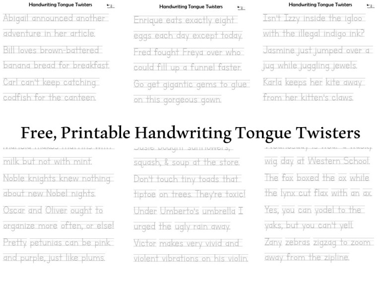 Handwriting – Teach Grow Sow