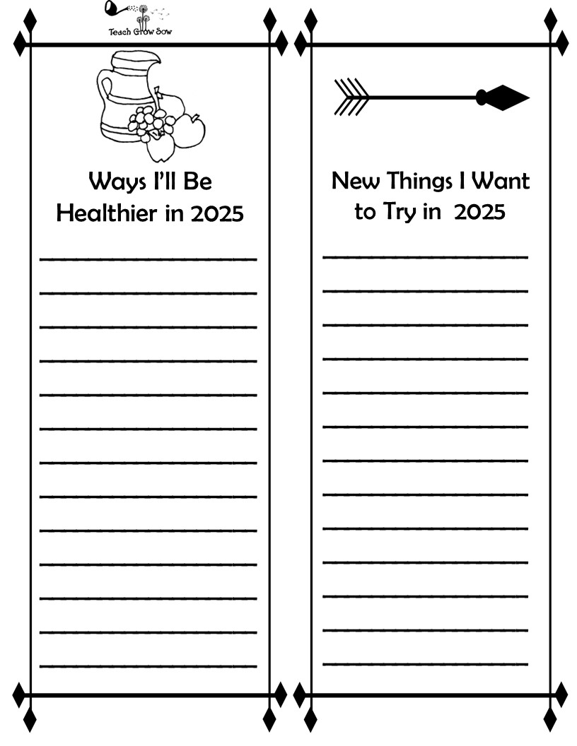 New Year’s – Teach Grow Sow