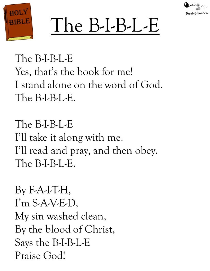 What Is the Bible? – Teach Grow Sow