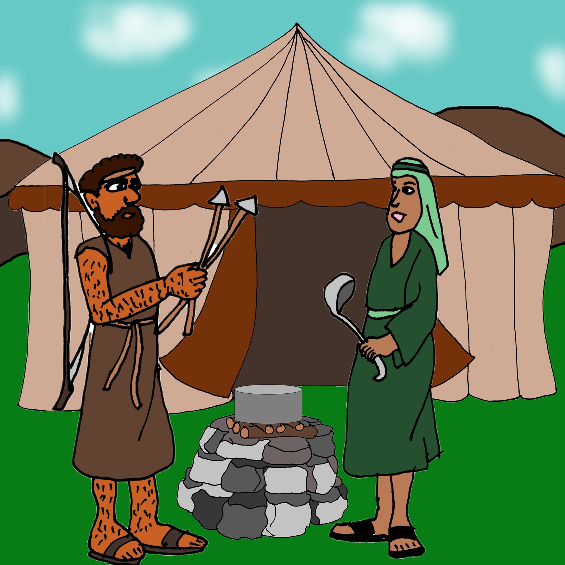 Isaac and Rebecca – Teach Grow Sow