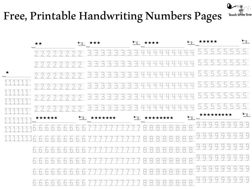 Handwriting – Teach Grow Sow