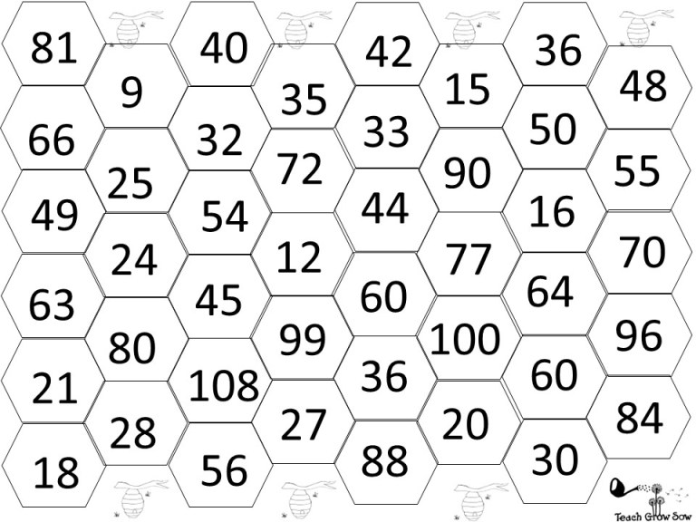 Math Games – Teach Grow Sow